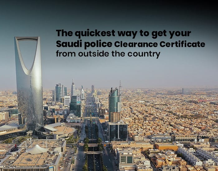 Saudi police clearance certificate | Fast Saudi PCC Service Bahrain